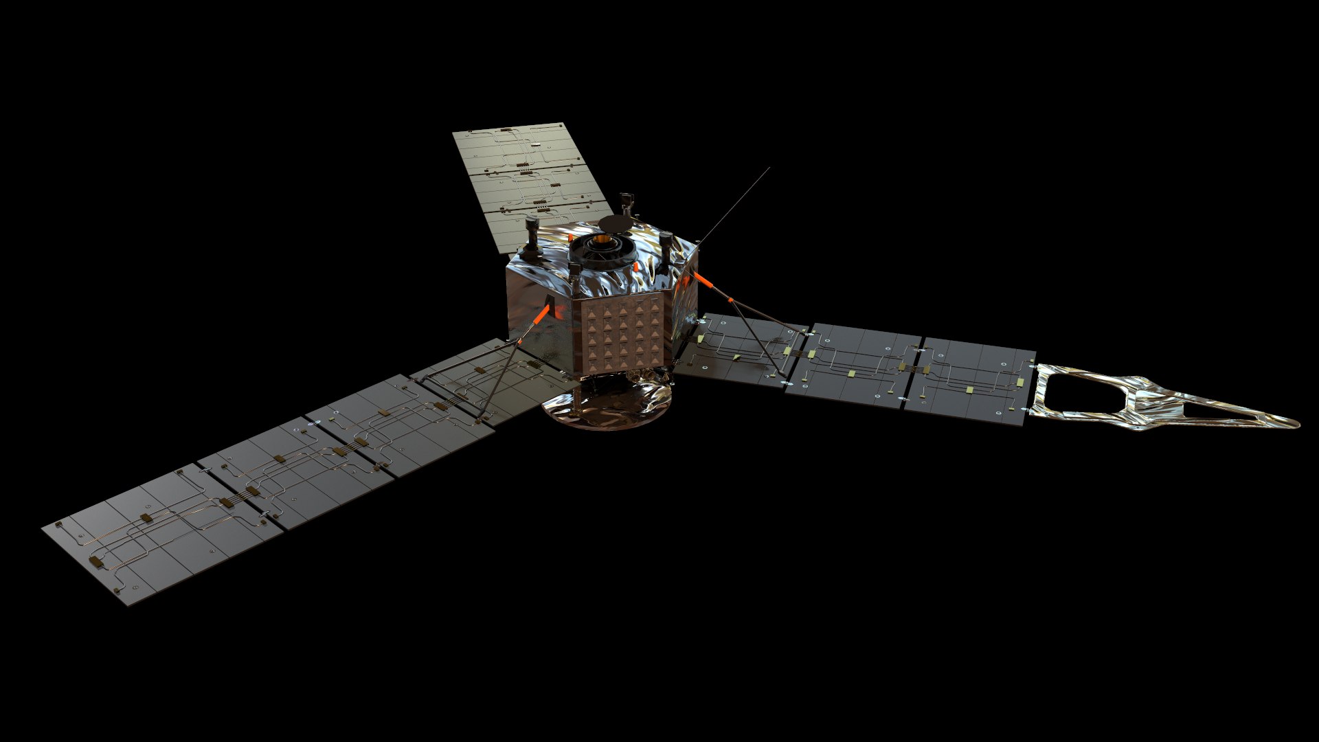 Juno space probes nasa 3D - TurboSquid 1444486