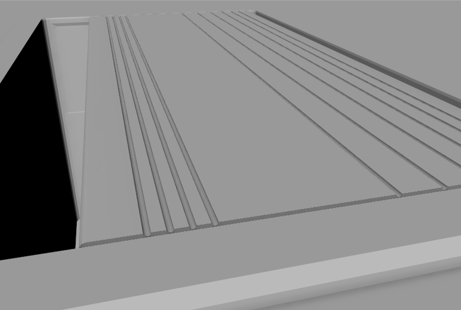 3D desk cover open close - TurboSquid 1371510