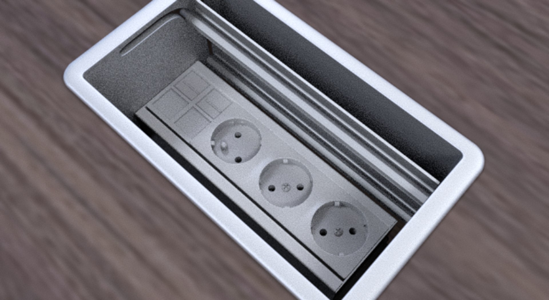 3D desk cover open close - TurboSquid 1371510