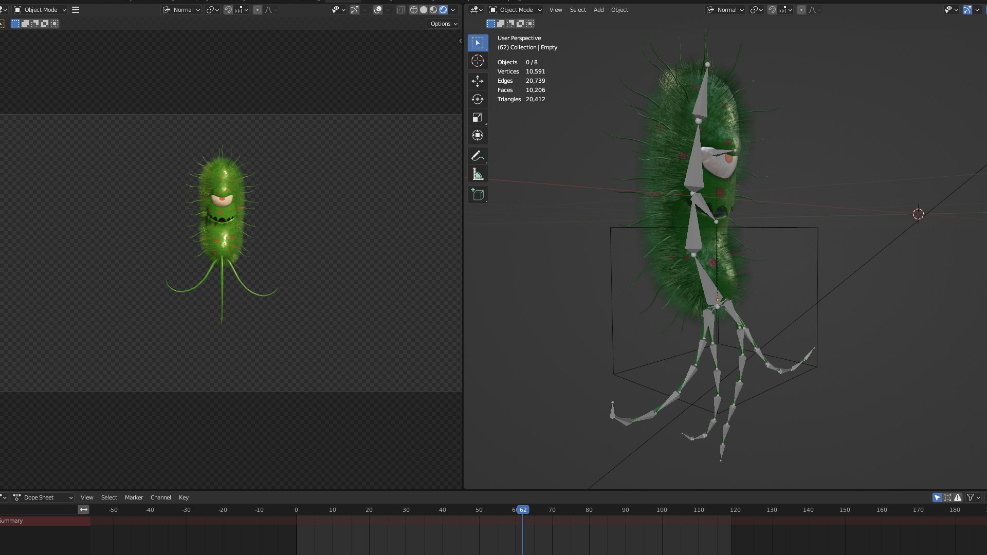 Microbe 1 3D Model - TurboSquid 2001087