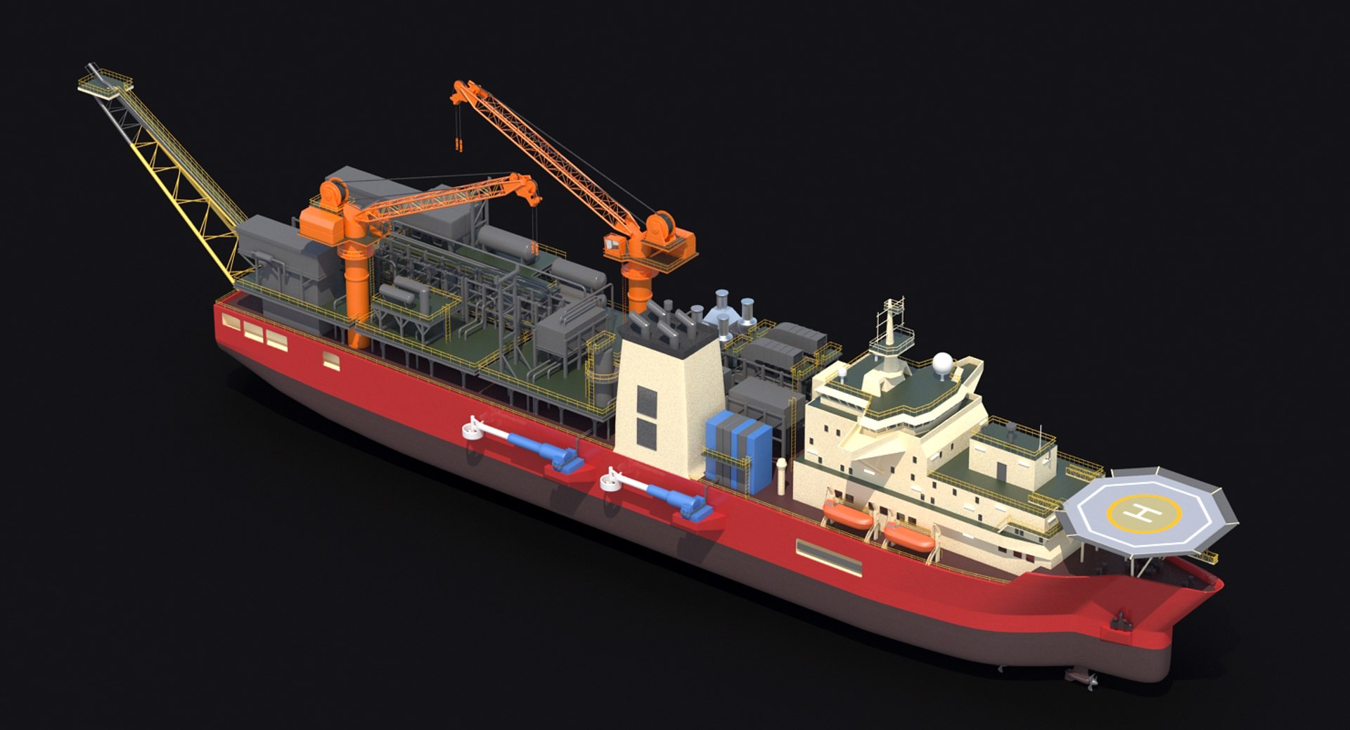 3d Model Fpu Ship