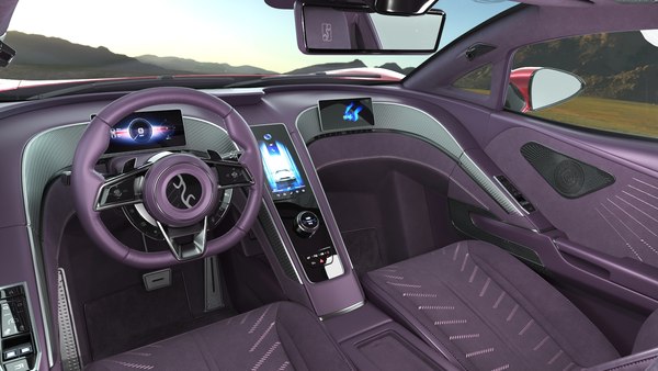 modelo 3d Interior superdeportivo BYD Yangwang U9 2025 - TurboSquid 2346801