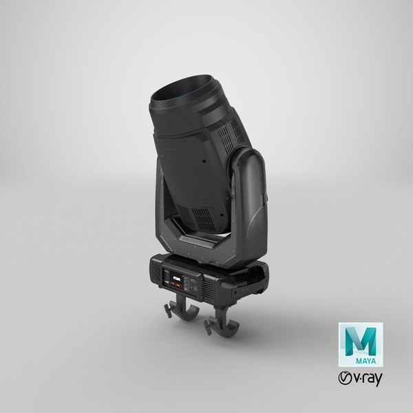 Robe megapointe lighting fixture 3D model - TurboSquid 1476384