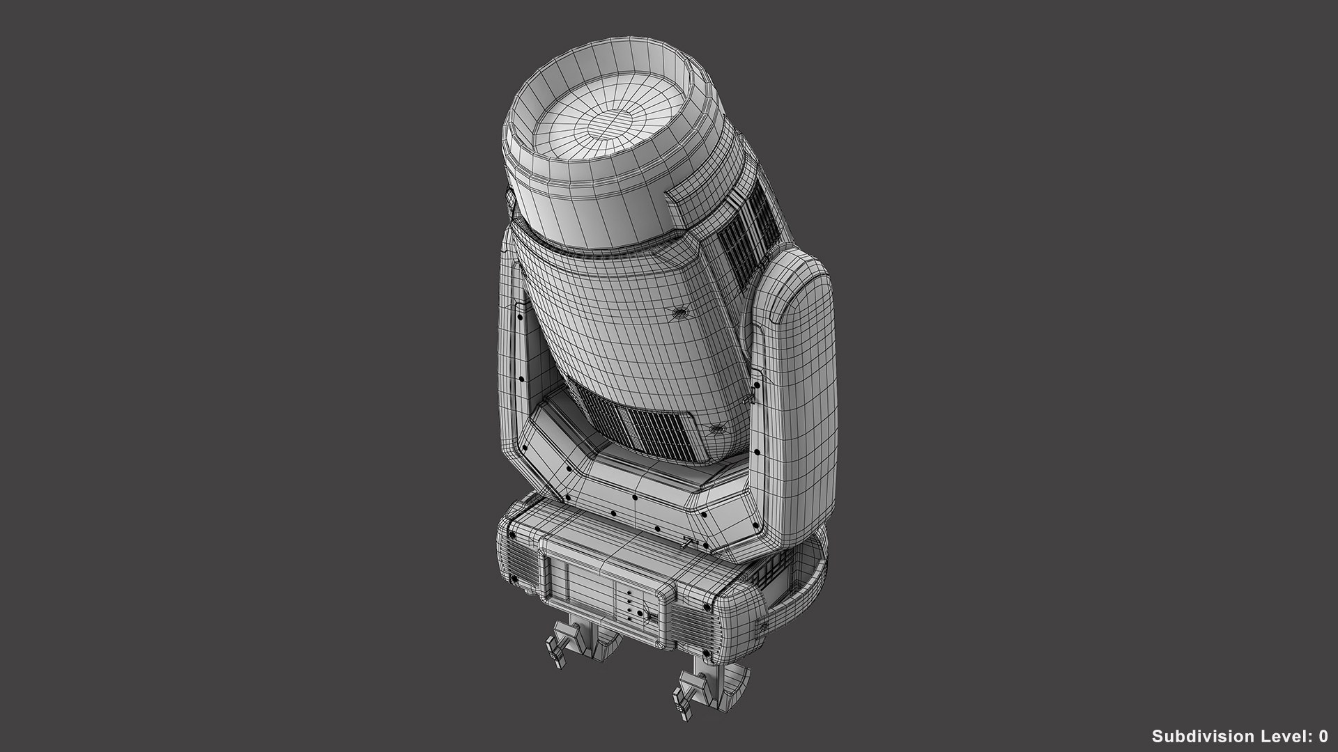 Robe megapointe lighting fixture 3D model - TurboSquid 1476384