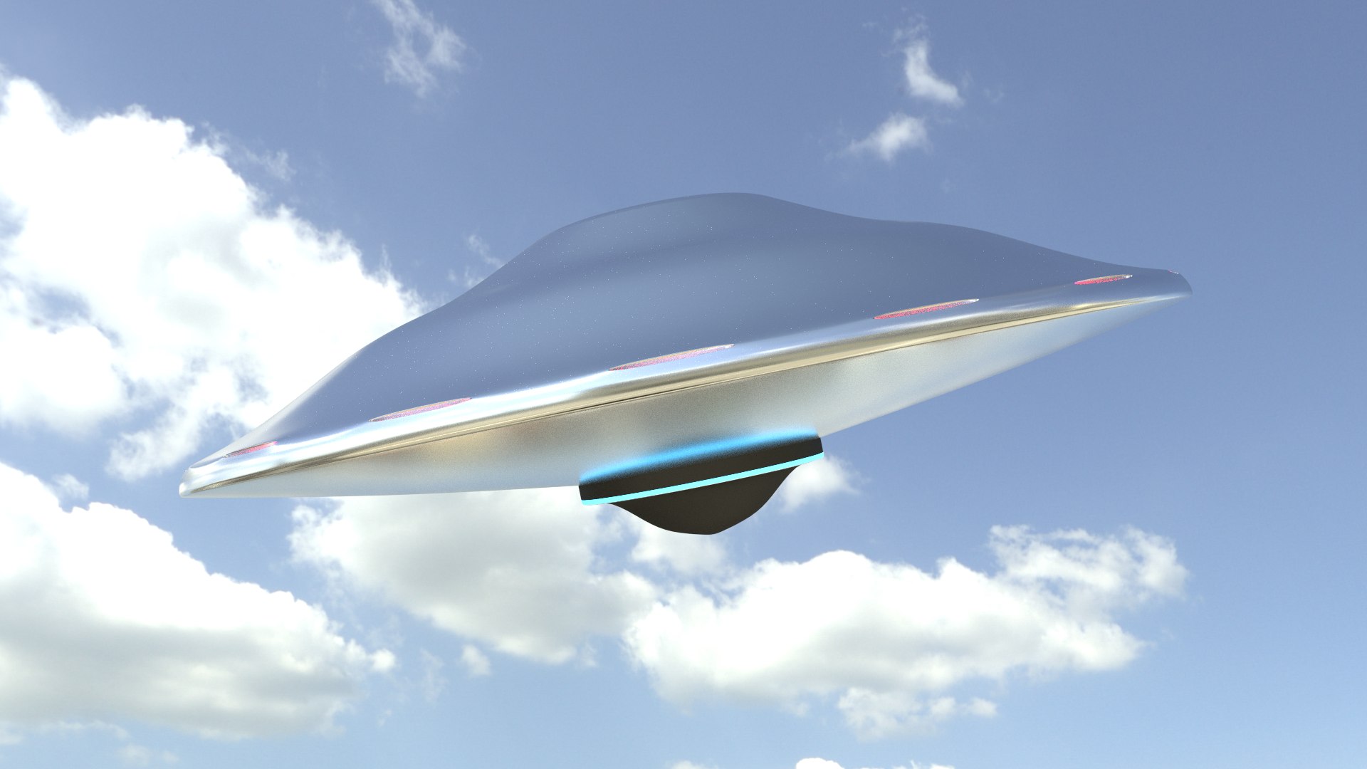 Ufo Images Desktop 3d Blend