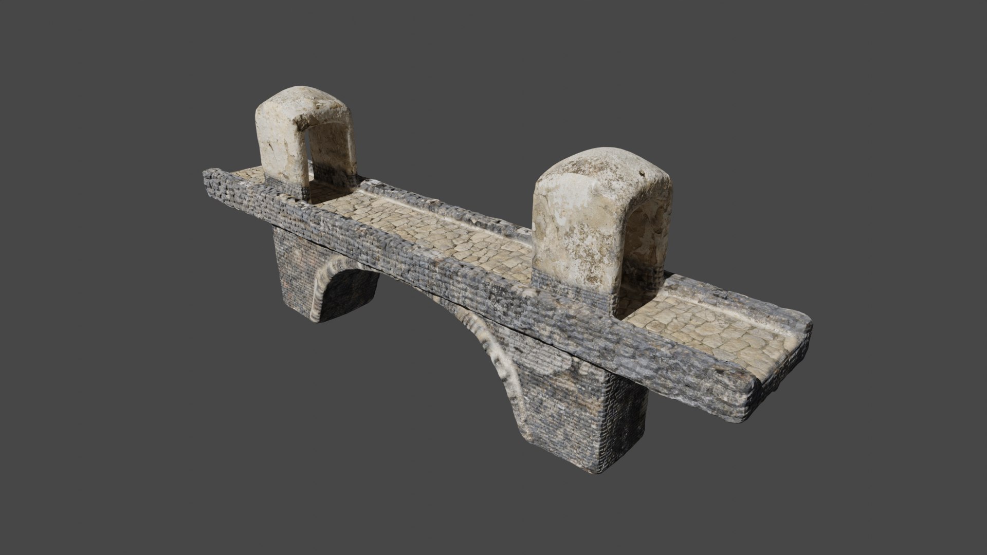 Old Medieval Bridge 3D Model - TurboSquid 2056129