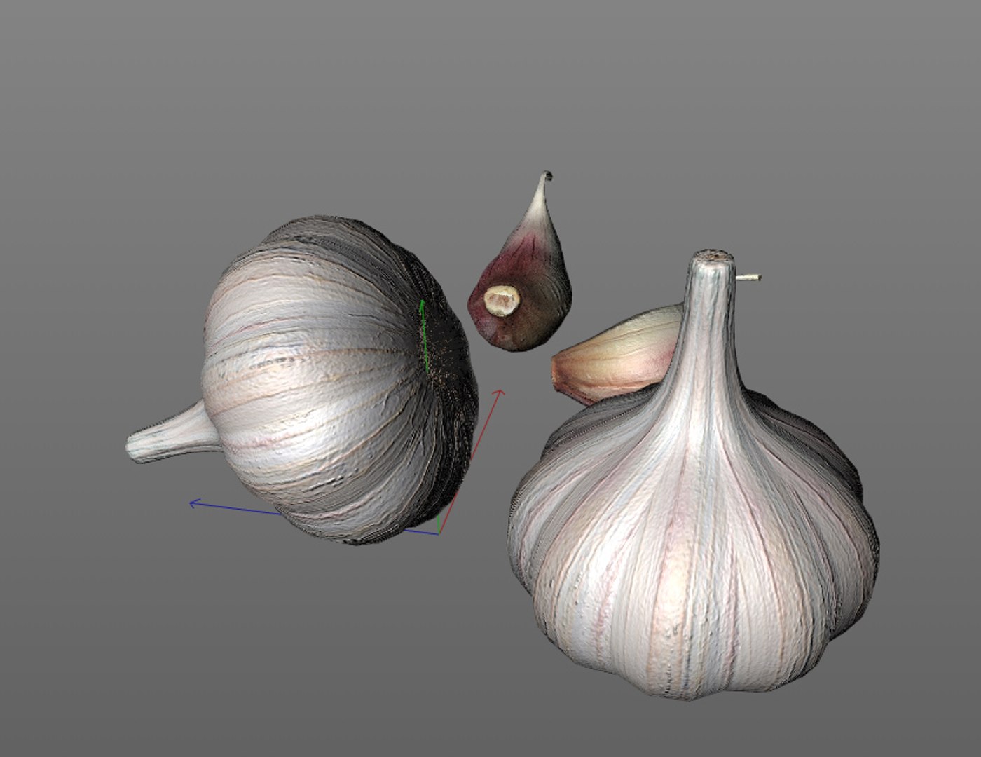 Garlic 3D Model - TurboSquid 1544531