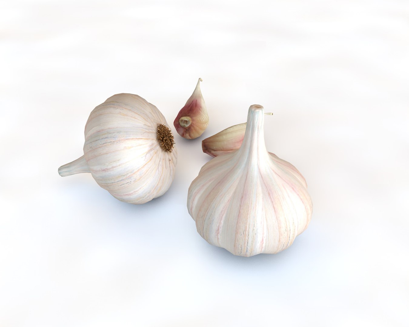Garlic 3D Model - TurboSquid 1544531