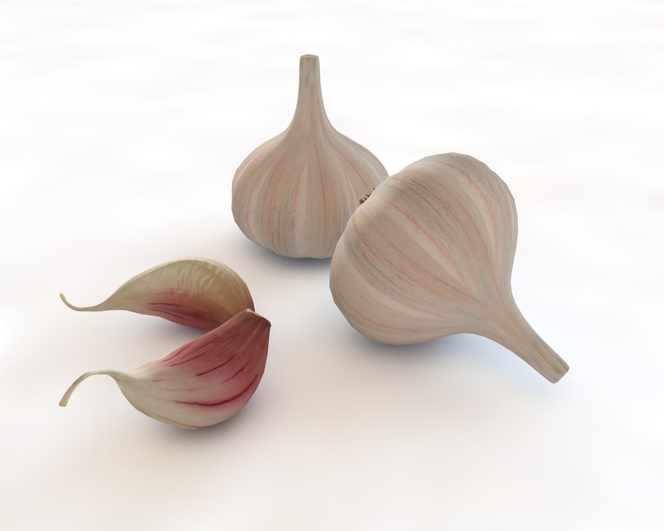 Garlic 3D Model - TurboSquid 1544531