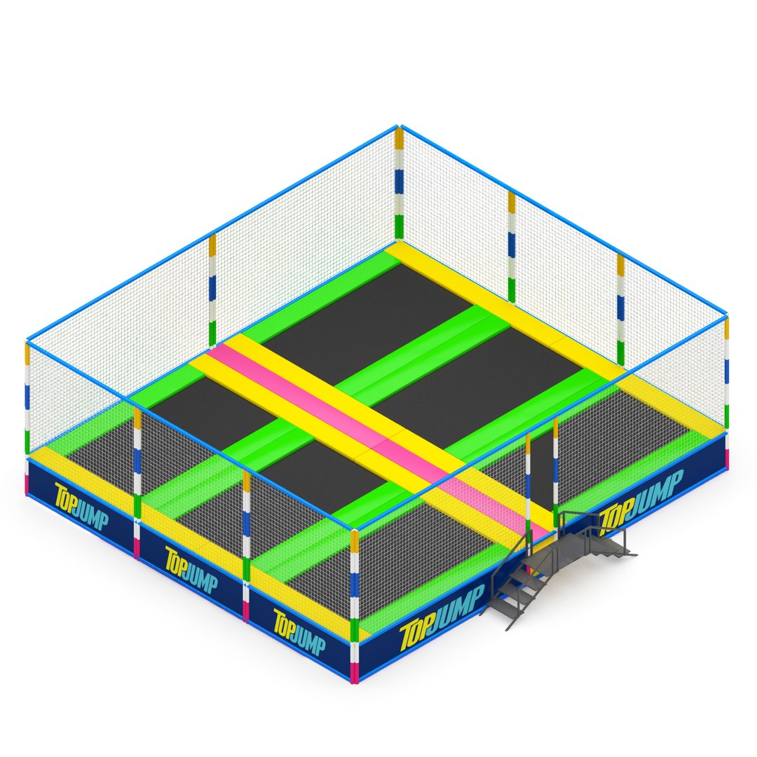 3D Trampoline - TurboSquid 1769244