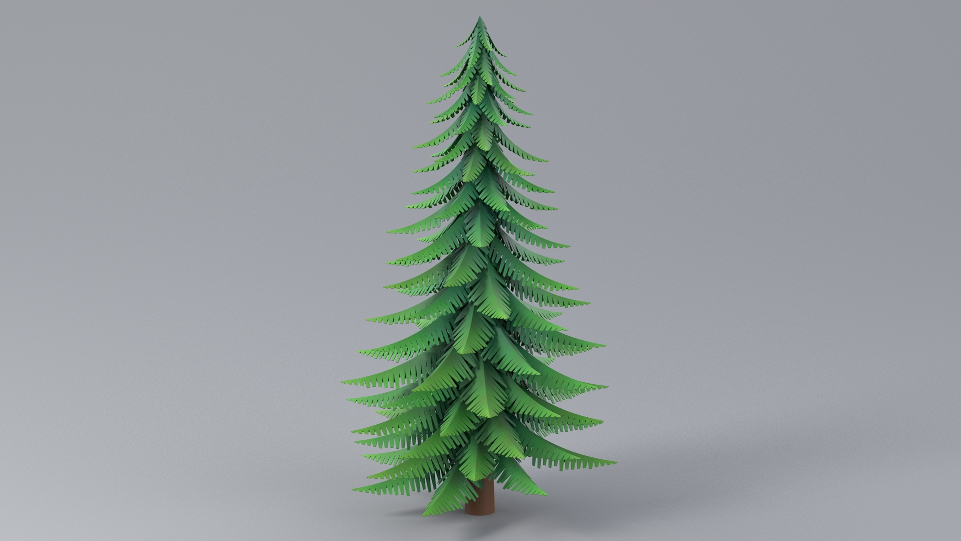 Cartoon Fir Tree 03 Model - TurboSquid 1941458