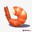 3d C4d Shrimp