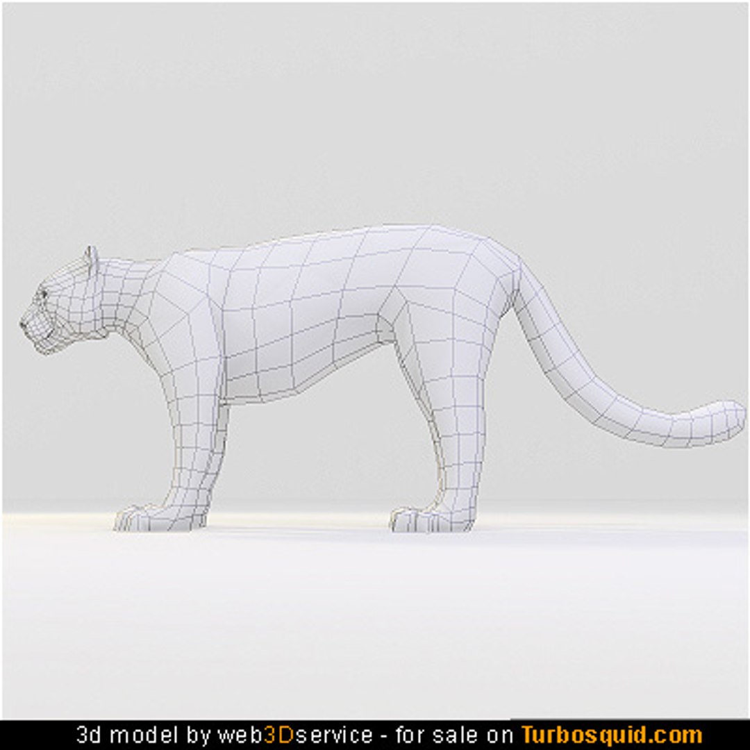 Puma Real Time 3d Model