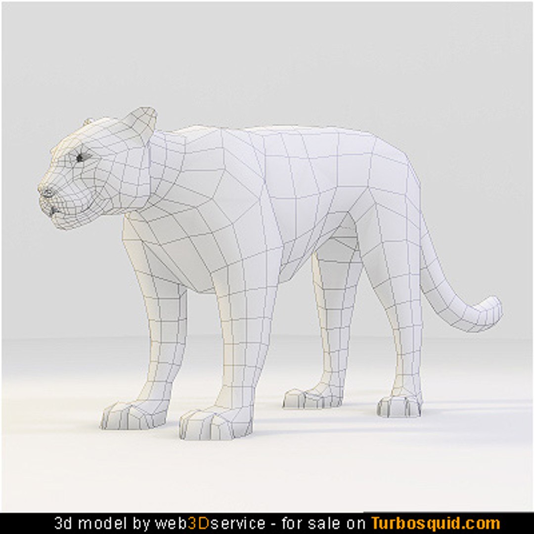 Puma Real Time 3d Model