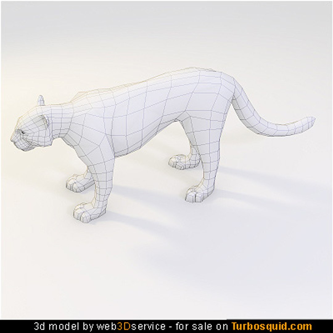 Puma Real Time 3d Model