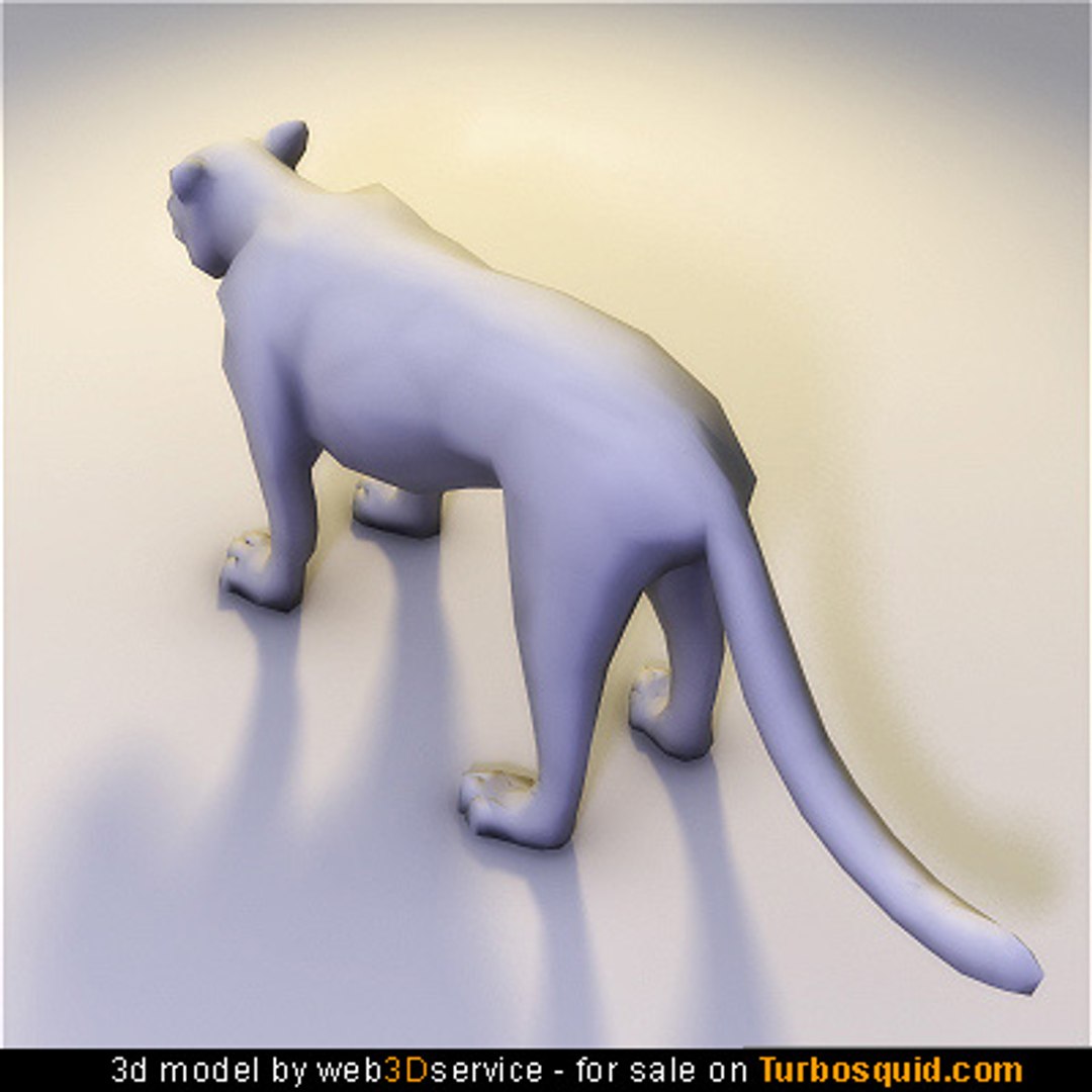 Puma Real Time 3d Model