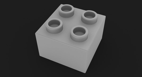 max realistic lego brick 2