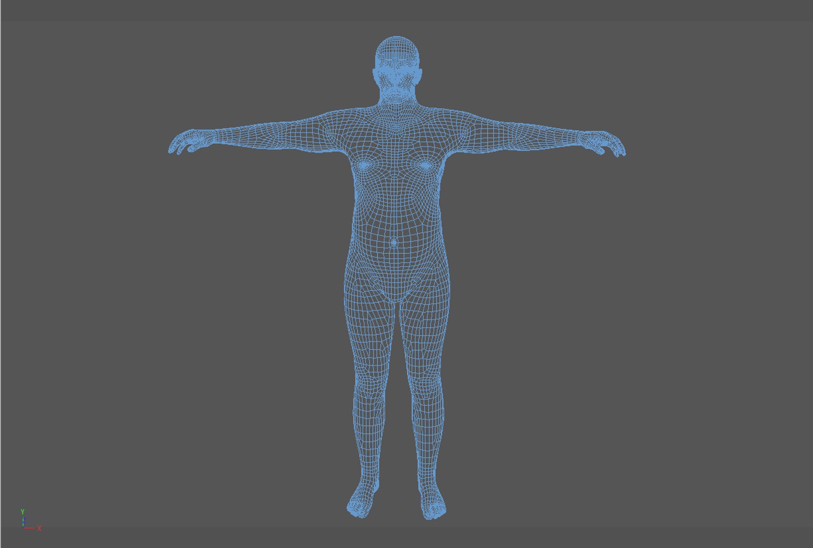 3d Man Evil Character Model