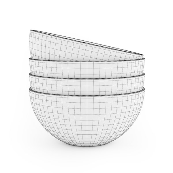 glass bowl 3d model