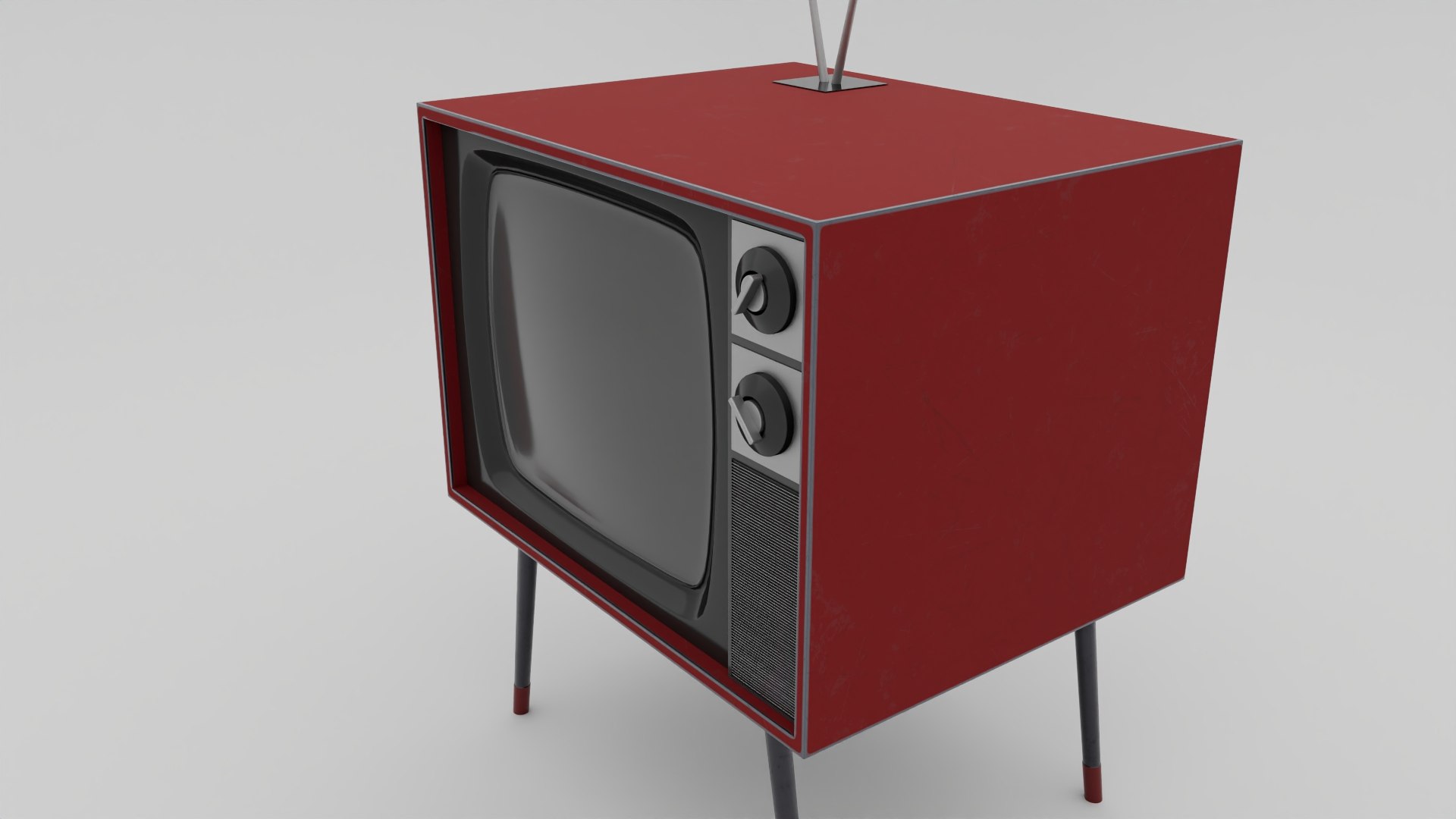 Free 3D Old Tv Model - TurboSquid 2325699