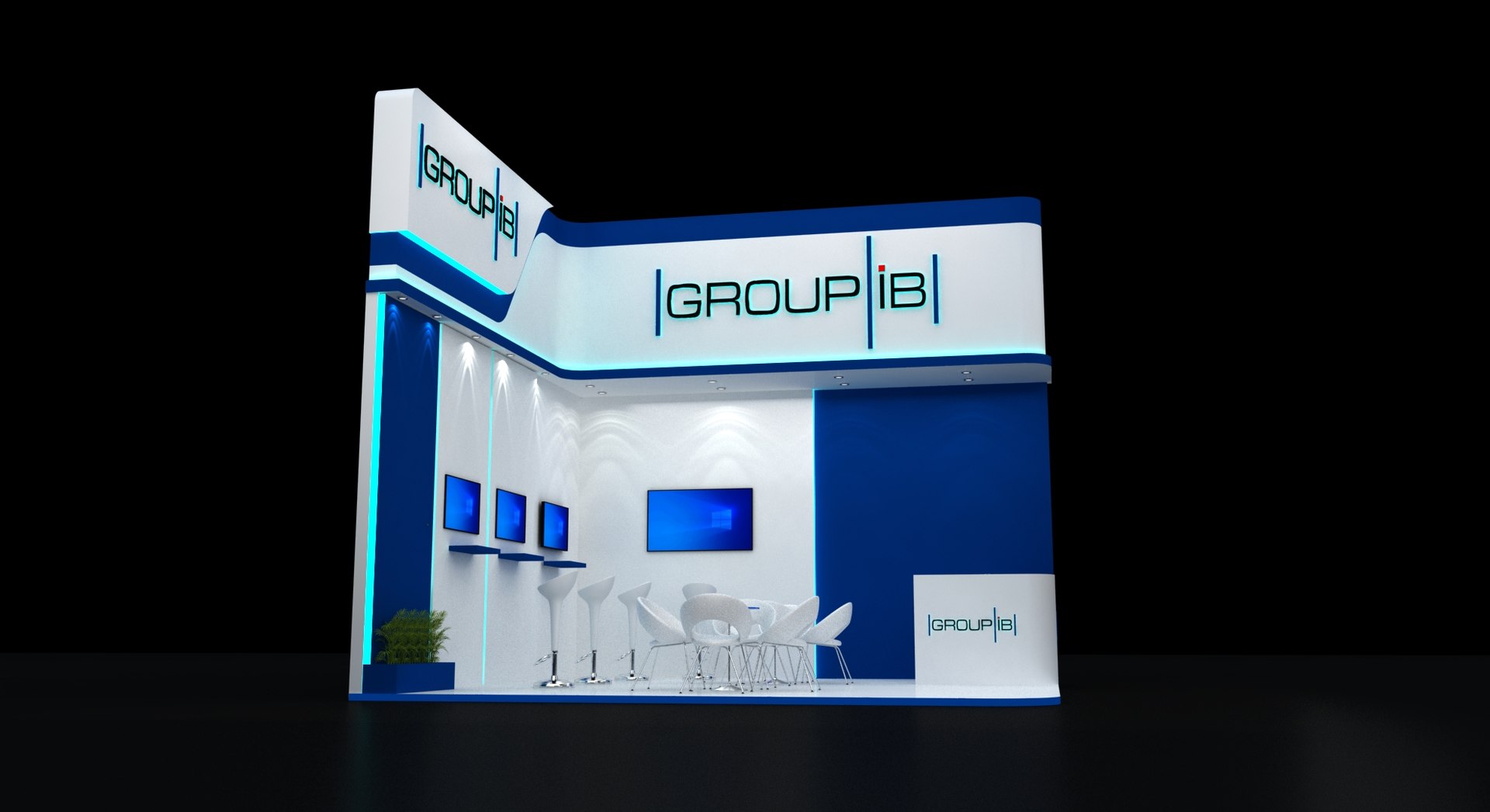5X5 STAND DESIGN 3D model - TurboSquid 1780680