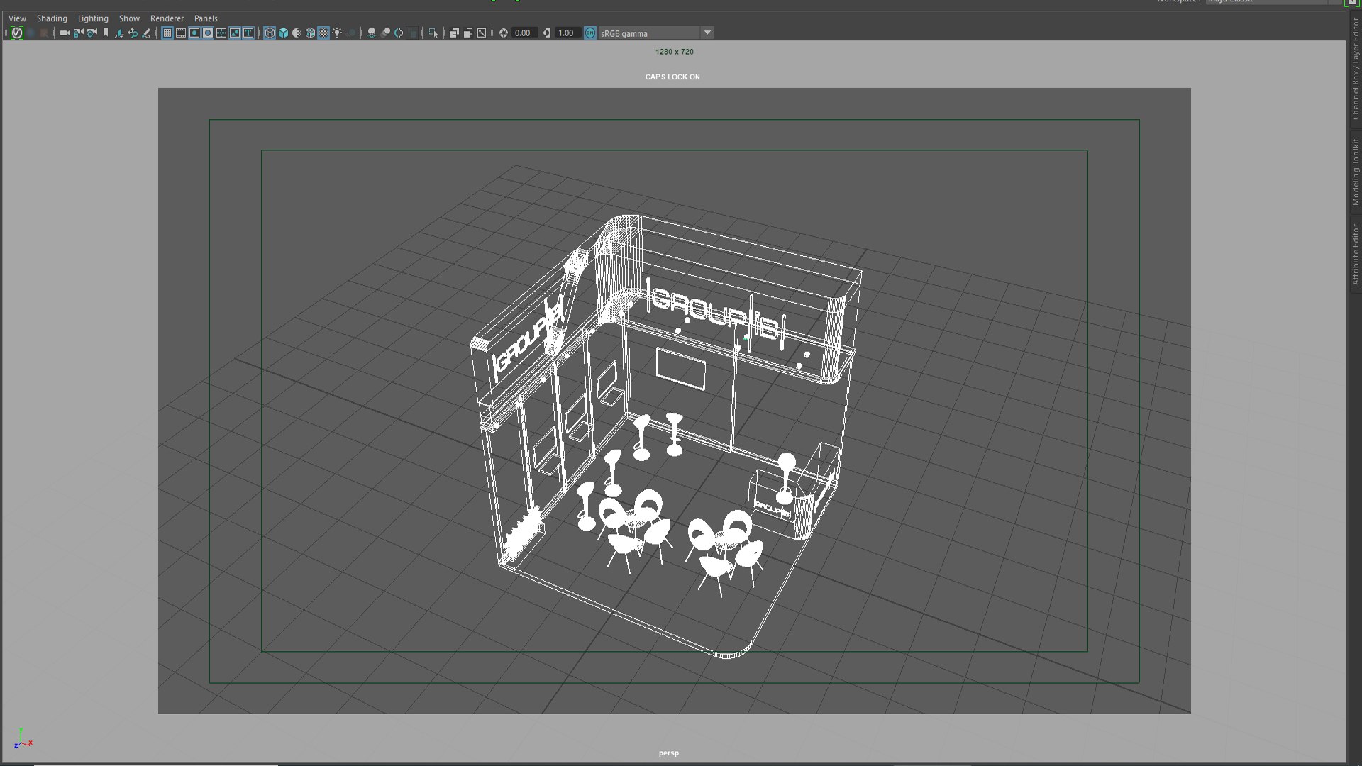 5X5 STAND DESIGN 3D model - TurboSquid 1780680