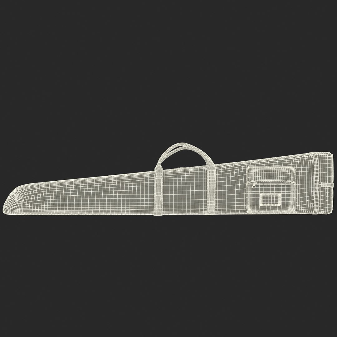 flotation shotgun gun case 3d 3ds