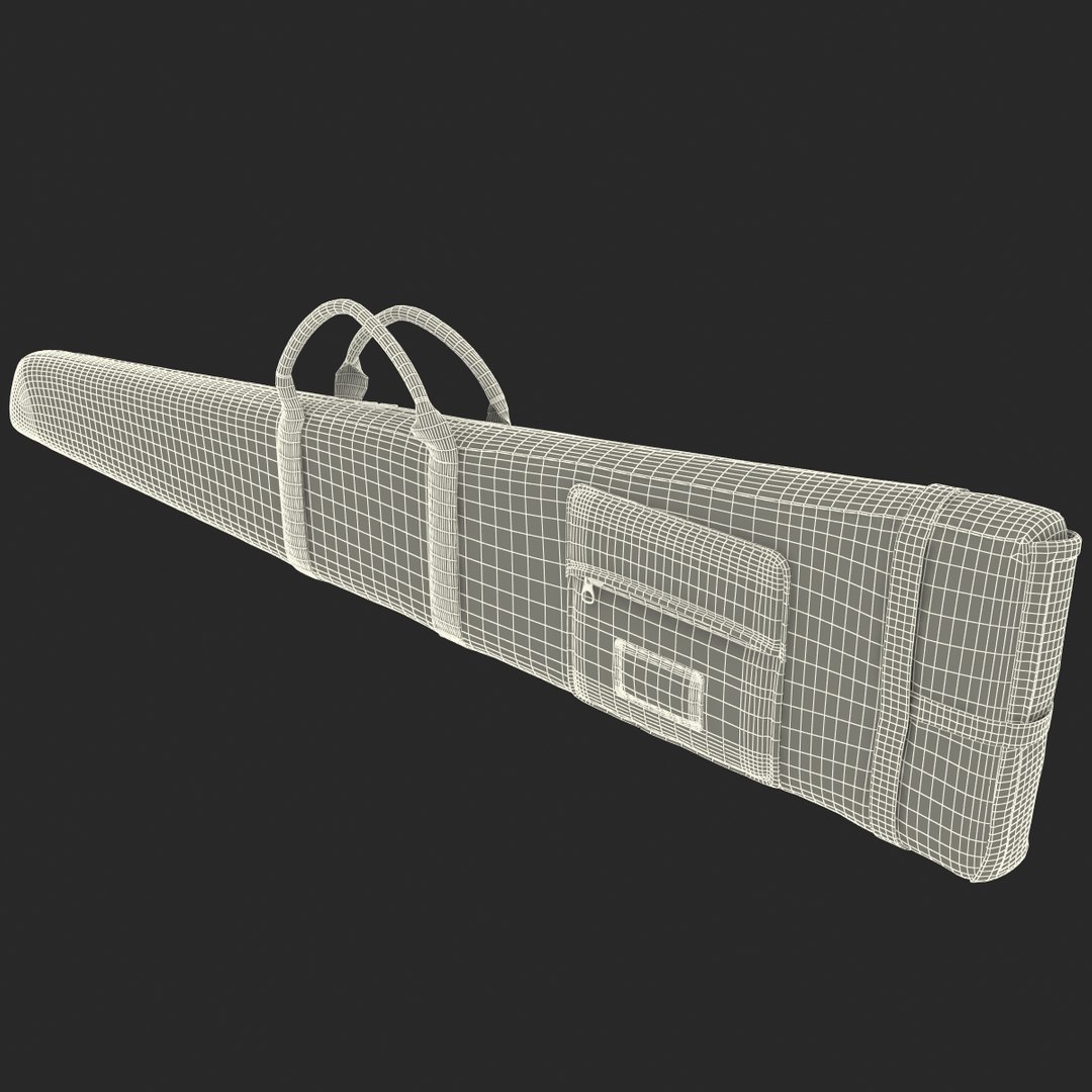 Flotation Shotgun Gun Case 3d 3ds