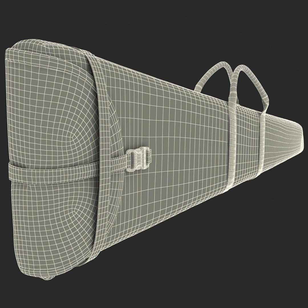 flotation shotgun gun case 3d 3ds