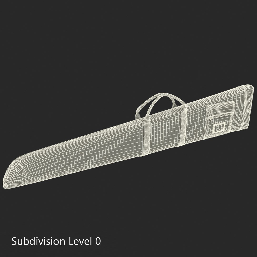 flotation shotgun gun case 3d 3ds