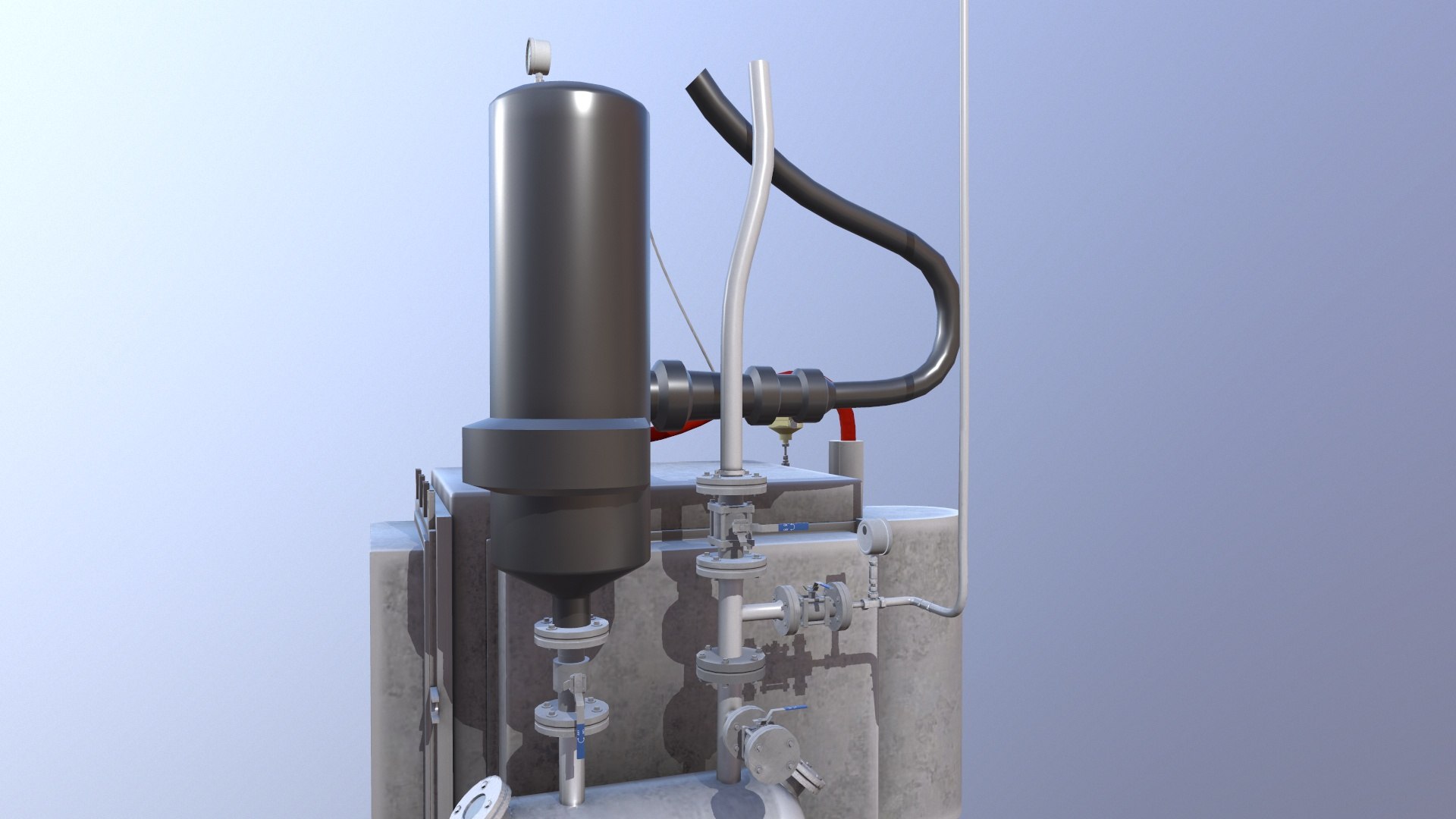 Condensate Machine 3D Model - TurboSquid 2287588
