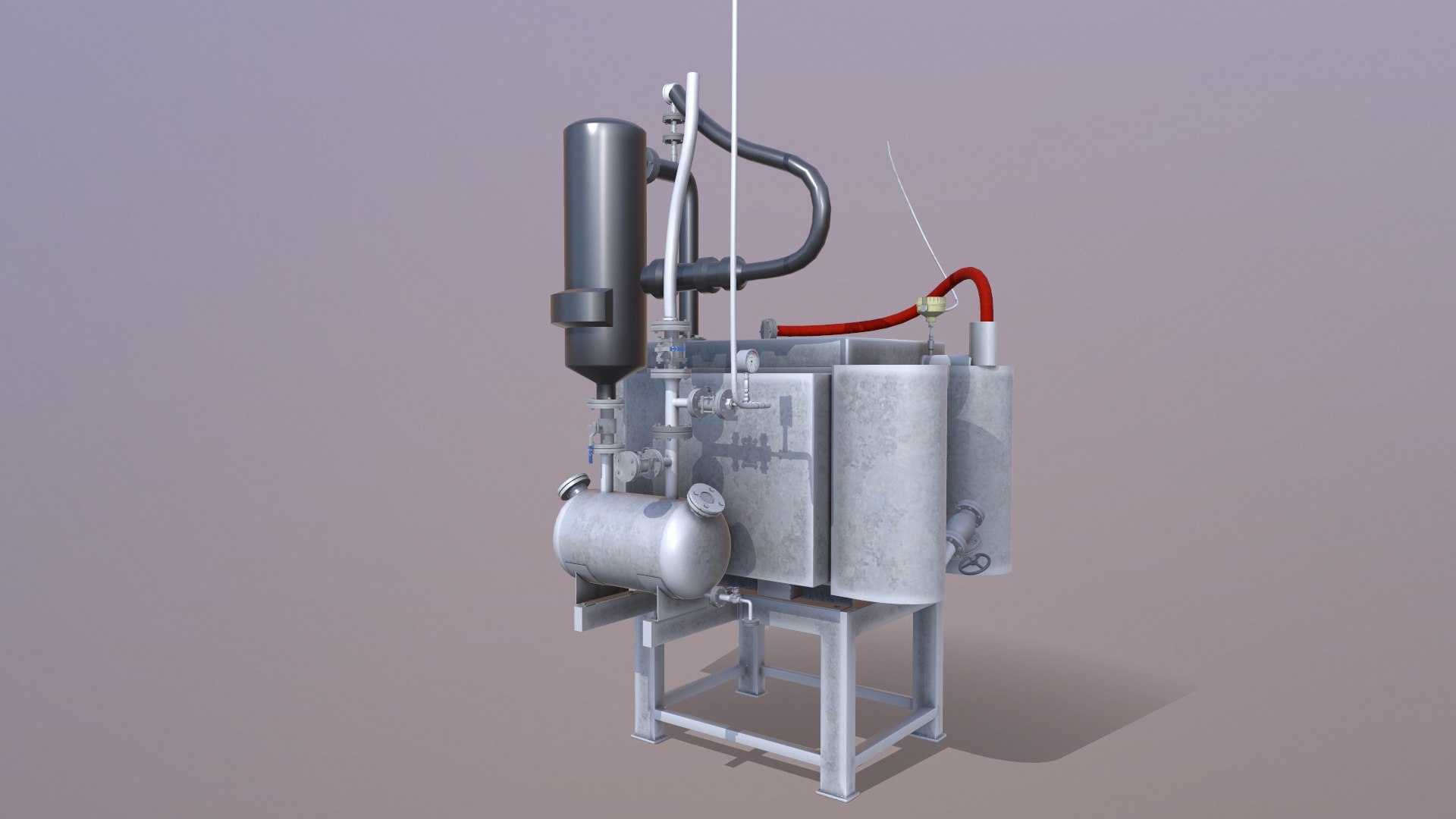 Condensate Machine 3D Model - TurboSquid 2287588