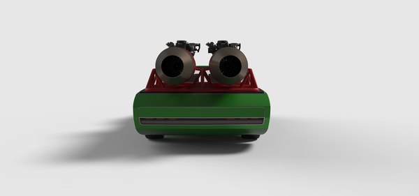3D model car jet concept - TurboSquid 1635529