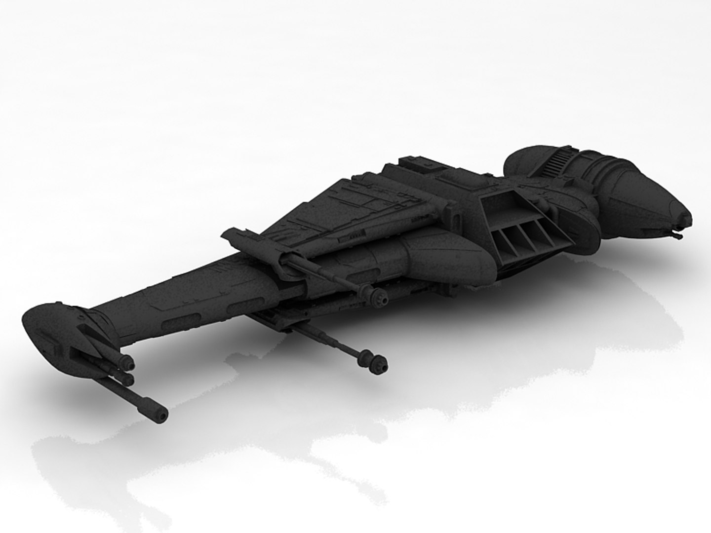 Star Wars Snowspeeder Speeder Model - TurboSquid 1627762