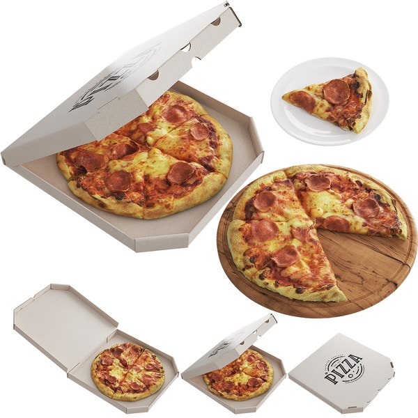 Pizza 3D Models for Download | TurboSquid