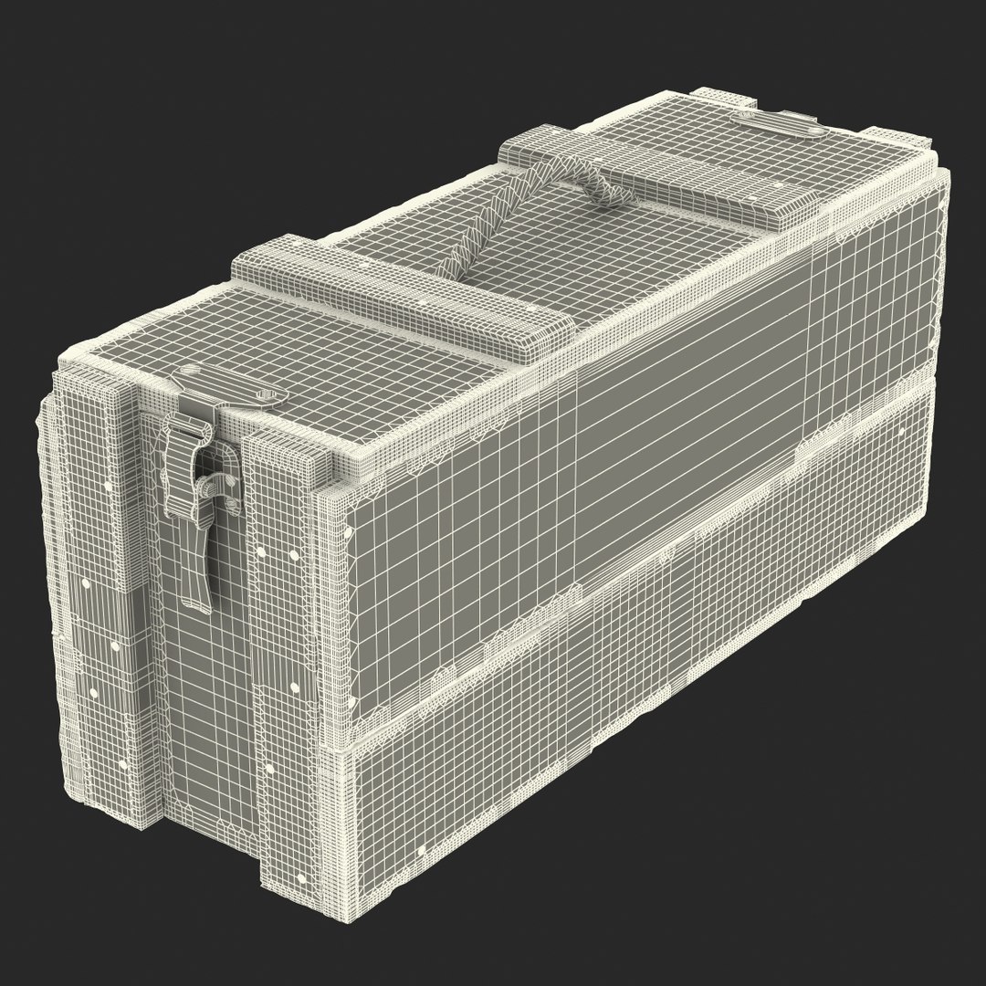 Ammo Crate 3d Model