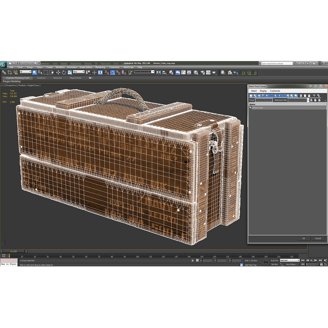 Ammo Crate 3d Model