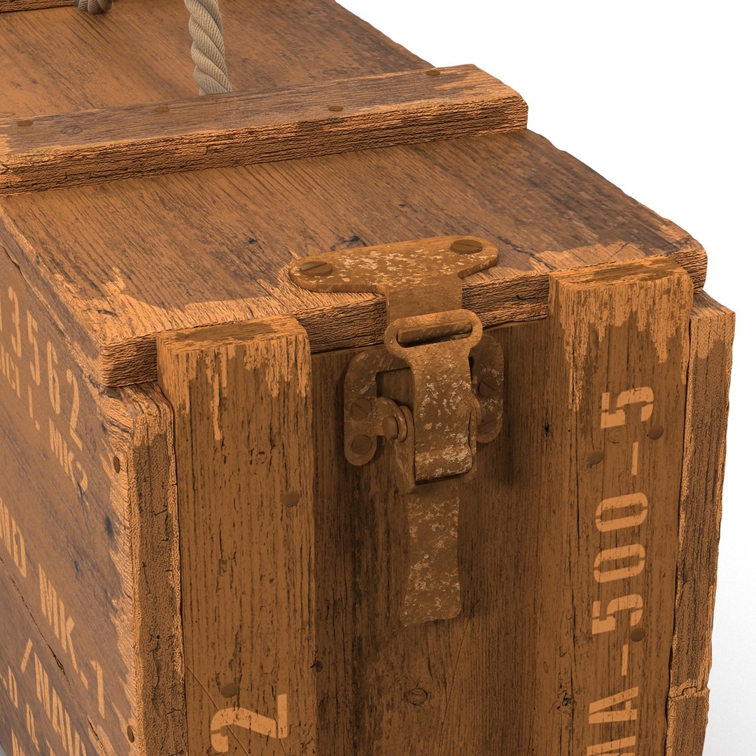 Ammo Crate 3d Model