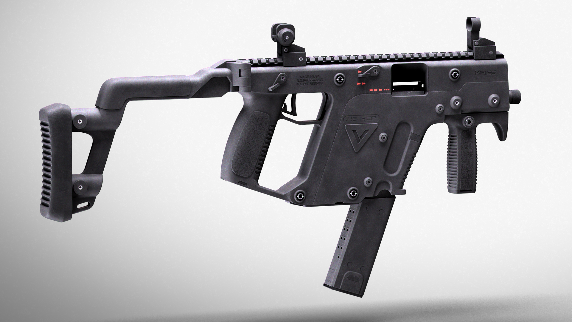 Kriss Vector SMG 3D Model - TurboSquid 2277097
