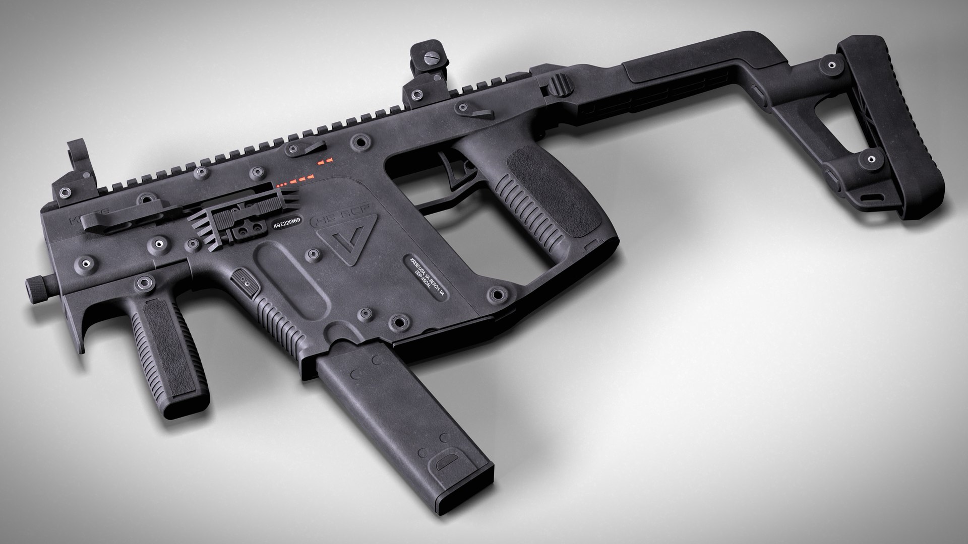 Kriss Vector SMG 3D Model - TurboSquid 2277097