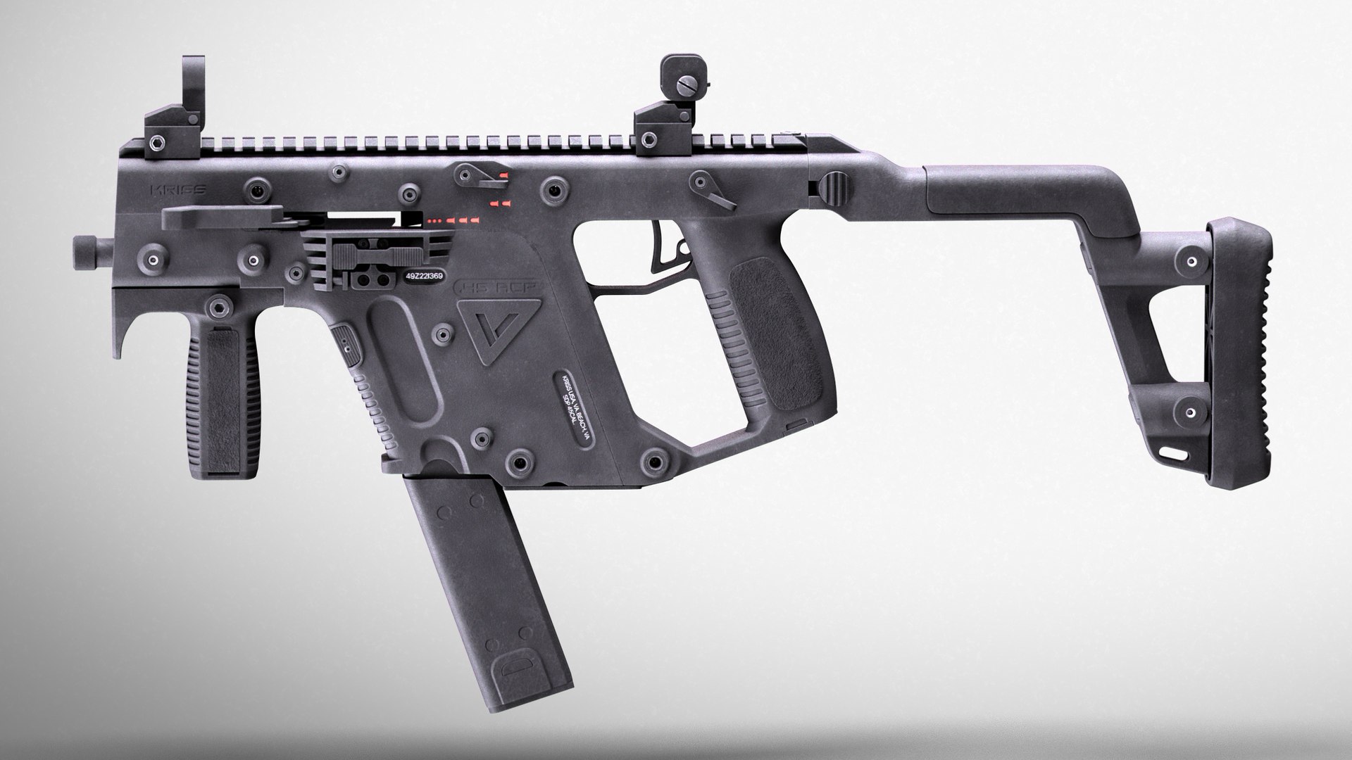 Kriss Vector SMG 3D Model - TurboSquid 2277097