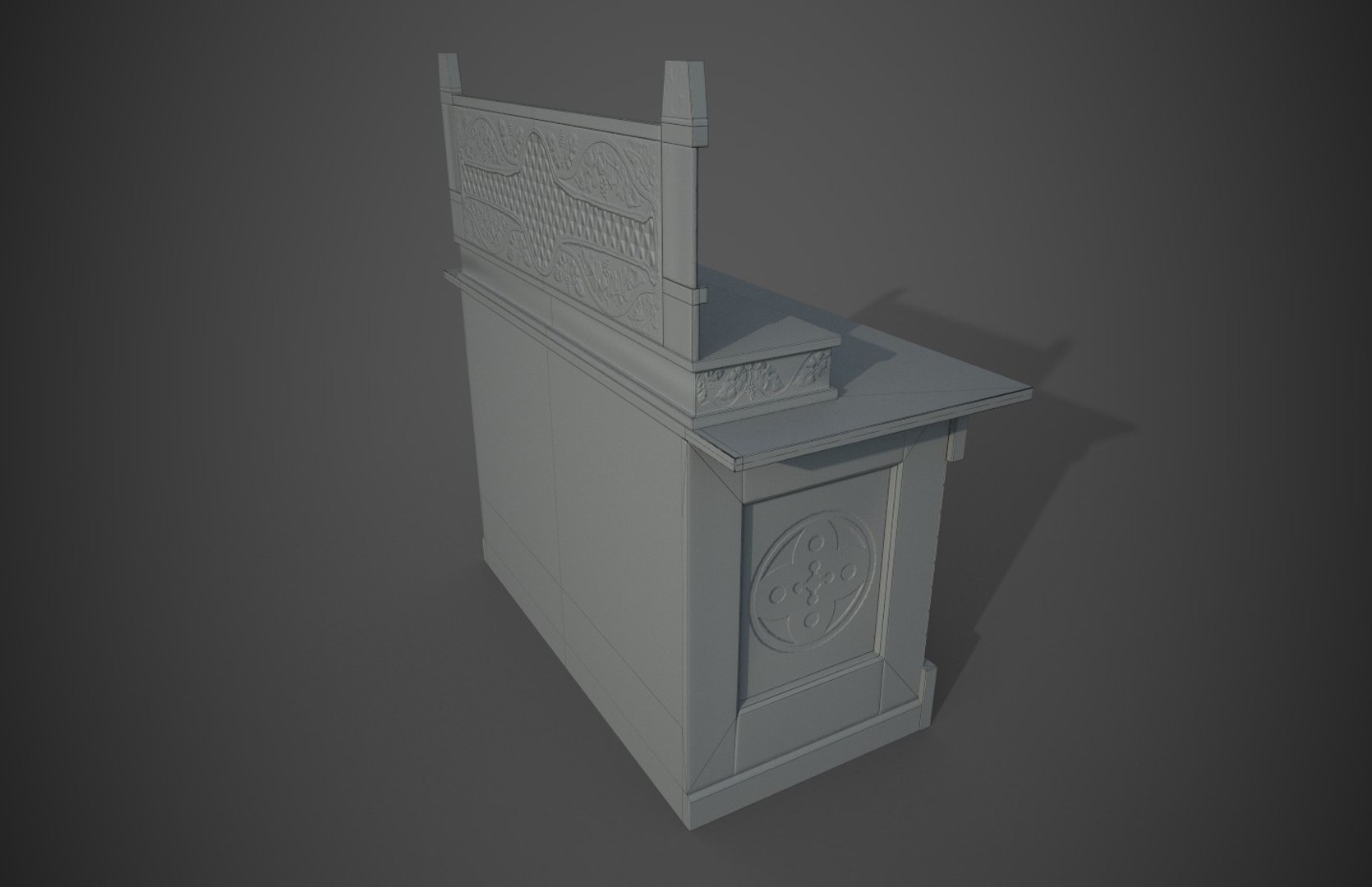 Medieval Altar 3D Model - TurboSquid 1629864