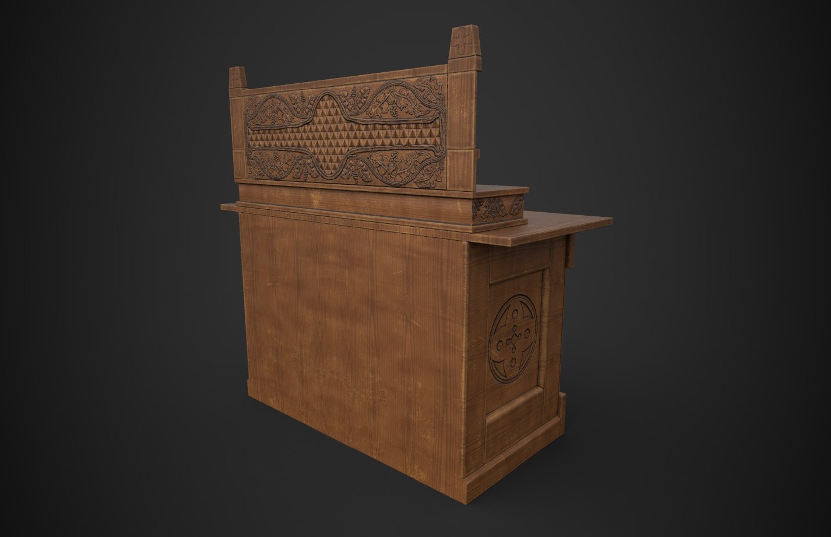 Medieval Altar 3D Model - TurboSquid 1629864