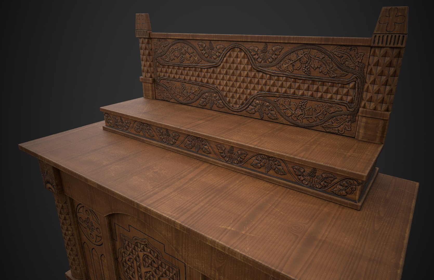 Medieval Altar 3D Model - TurboSquid 1629864