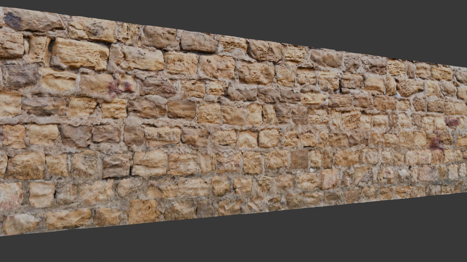 Old Stone Wall 3D Scan 3D - TurboSquid 2386599