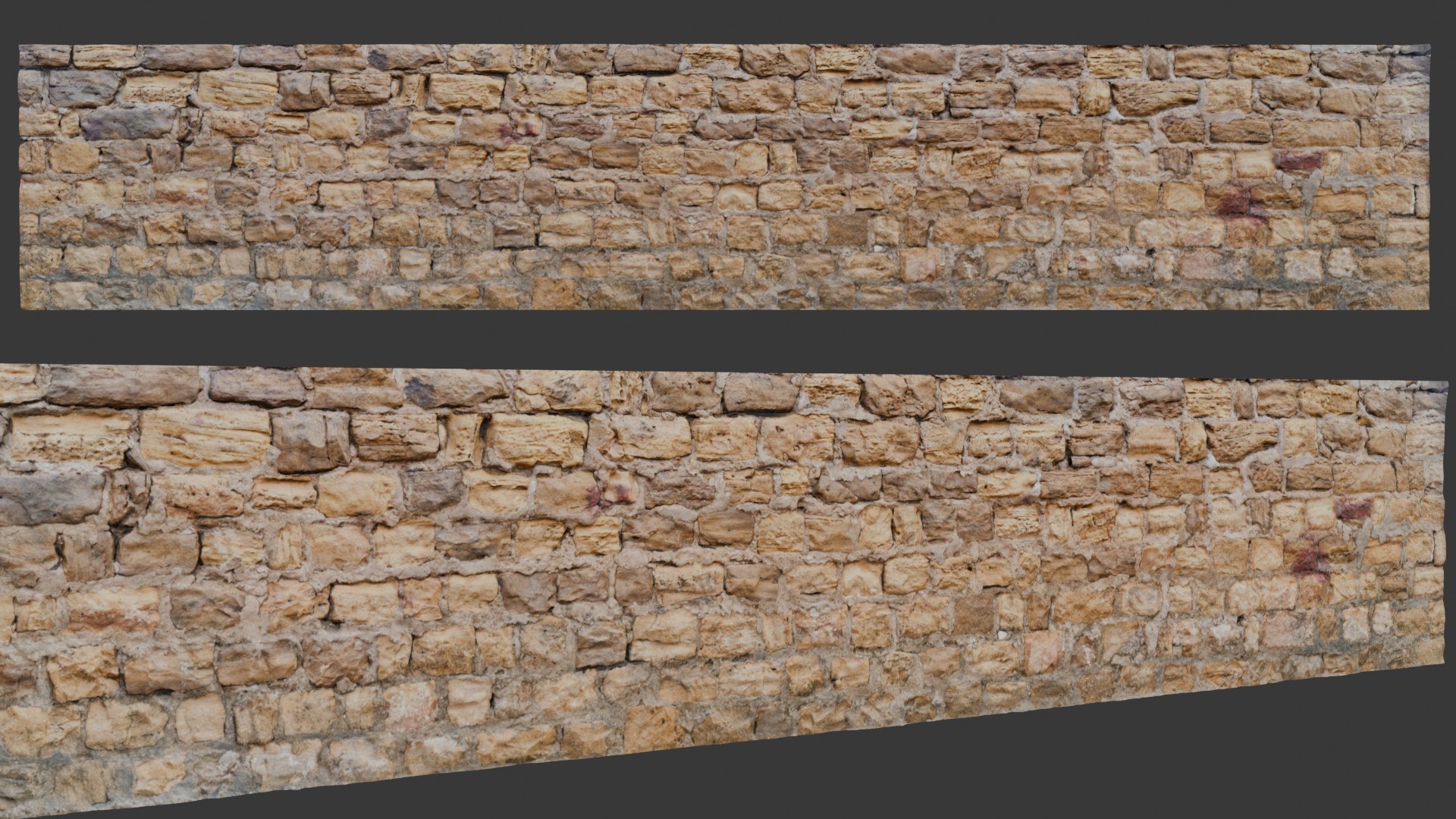 Old Stone Wall 3D Scan 3D - TurboSquid 2386599