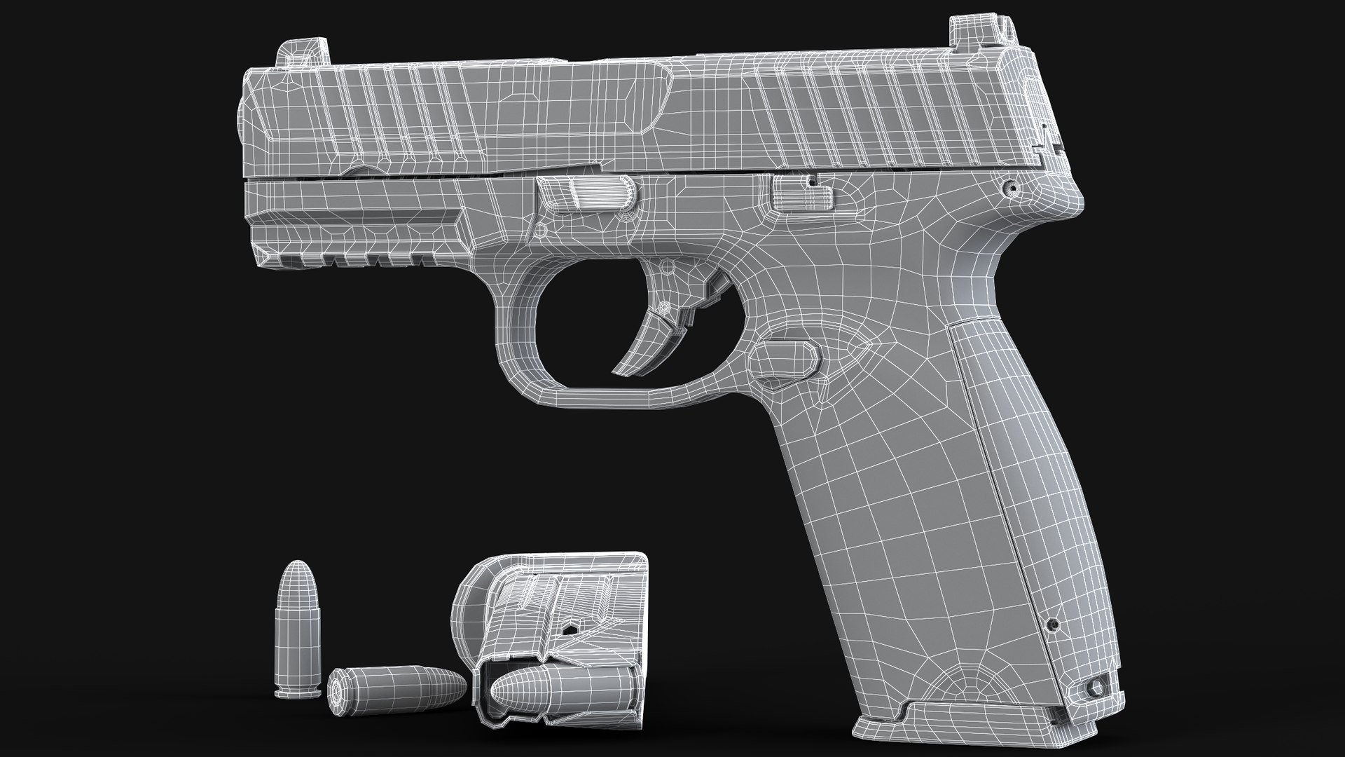 509 fn 3D model - TurboSquid 1683230