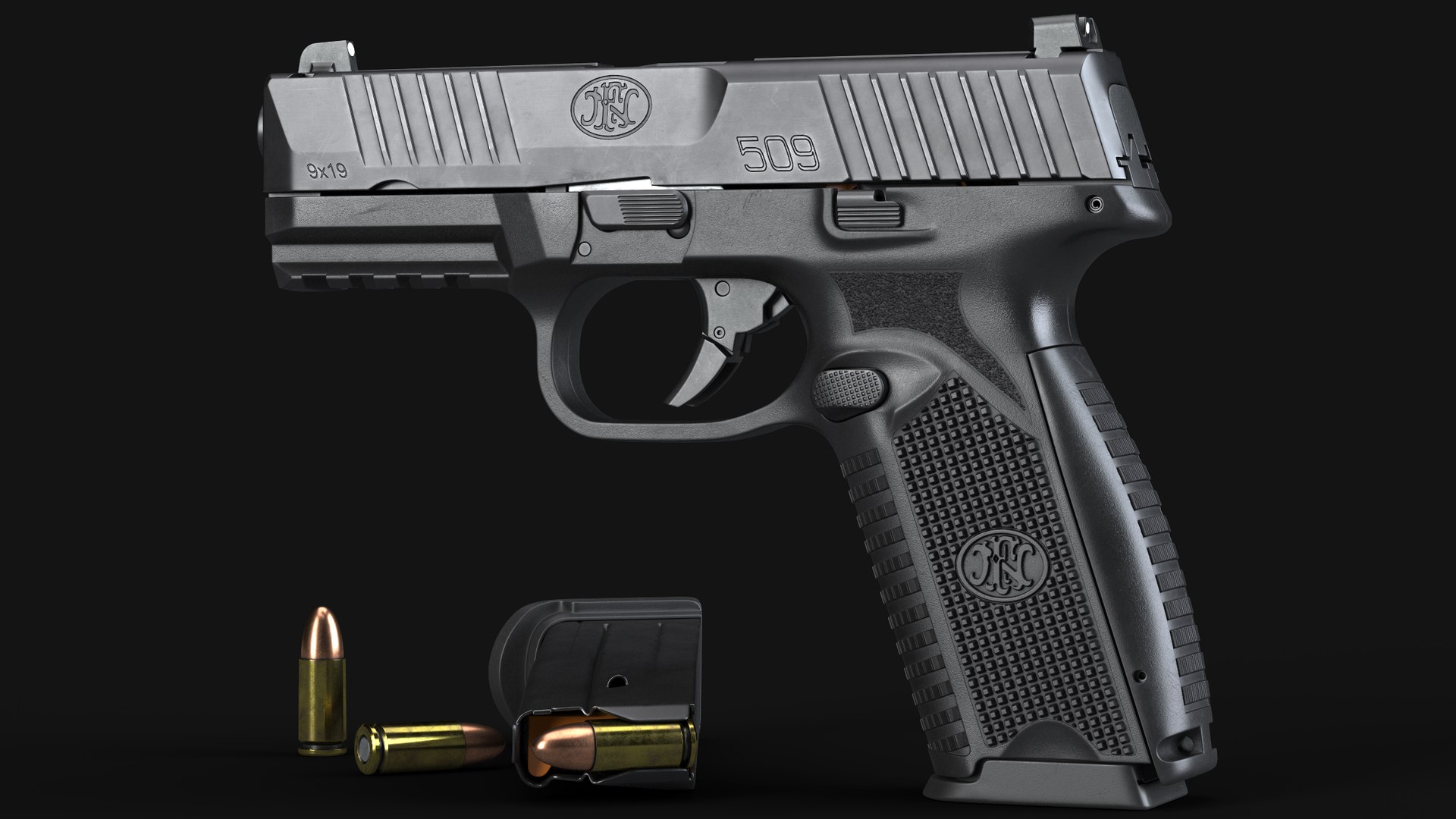 509 Fn 3D Model - TurboSquid 1683230