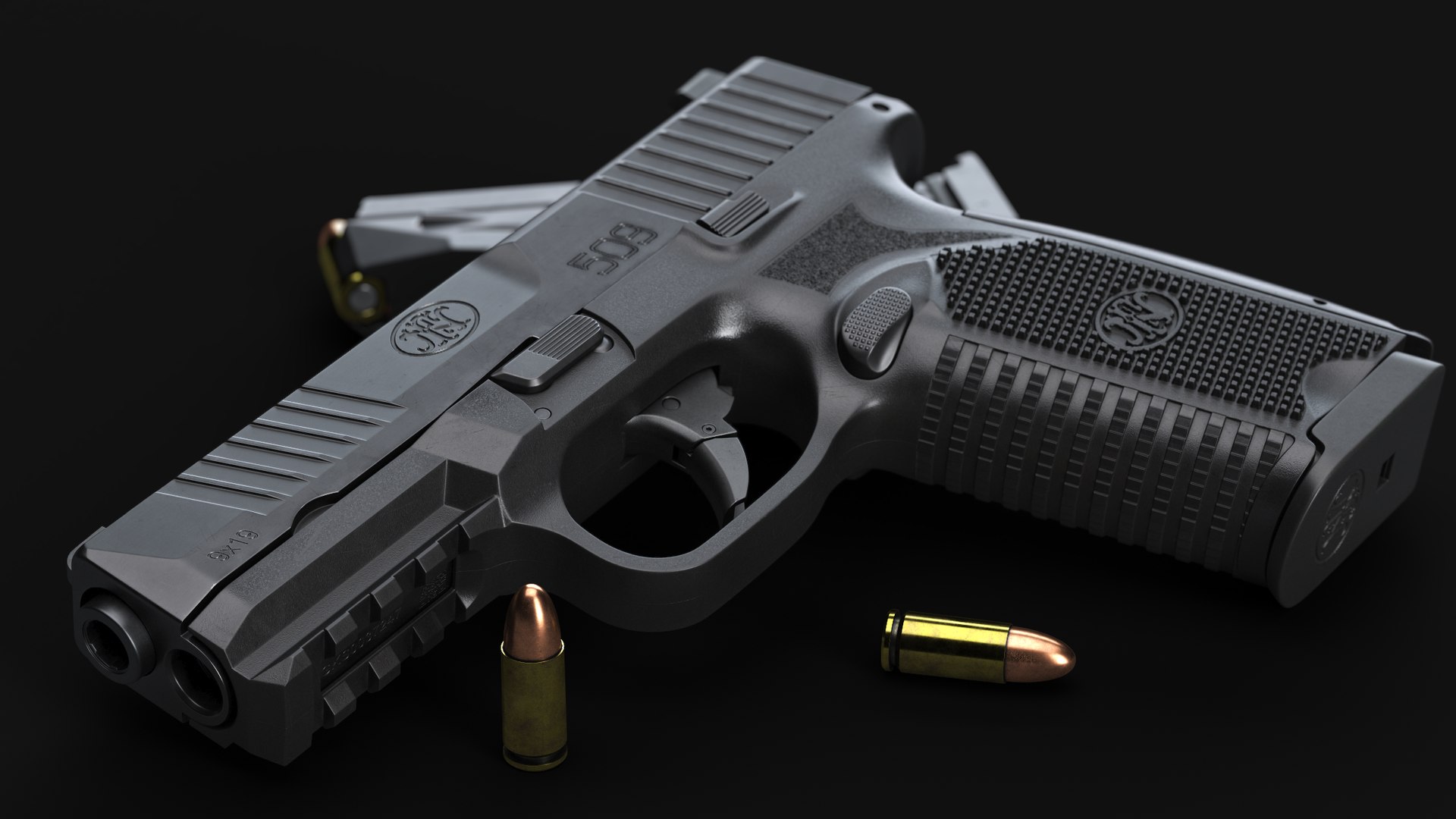 509 fn 3D model - TurboSquid 1683230