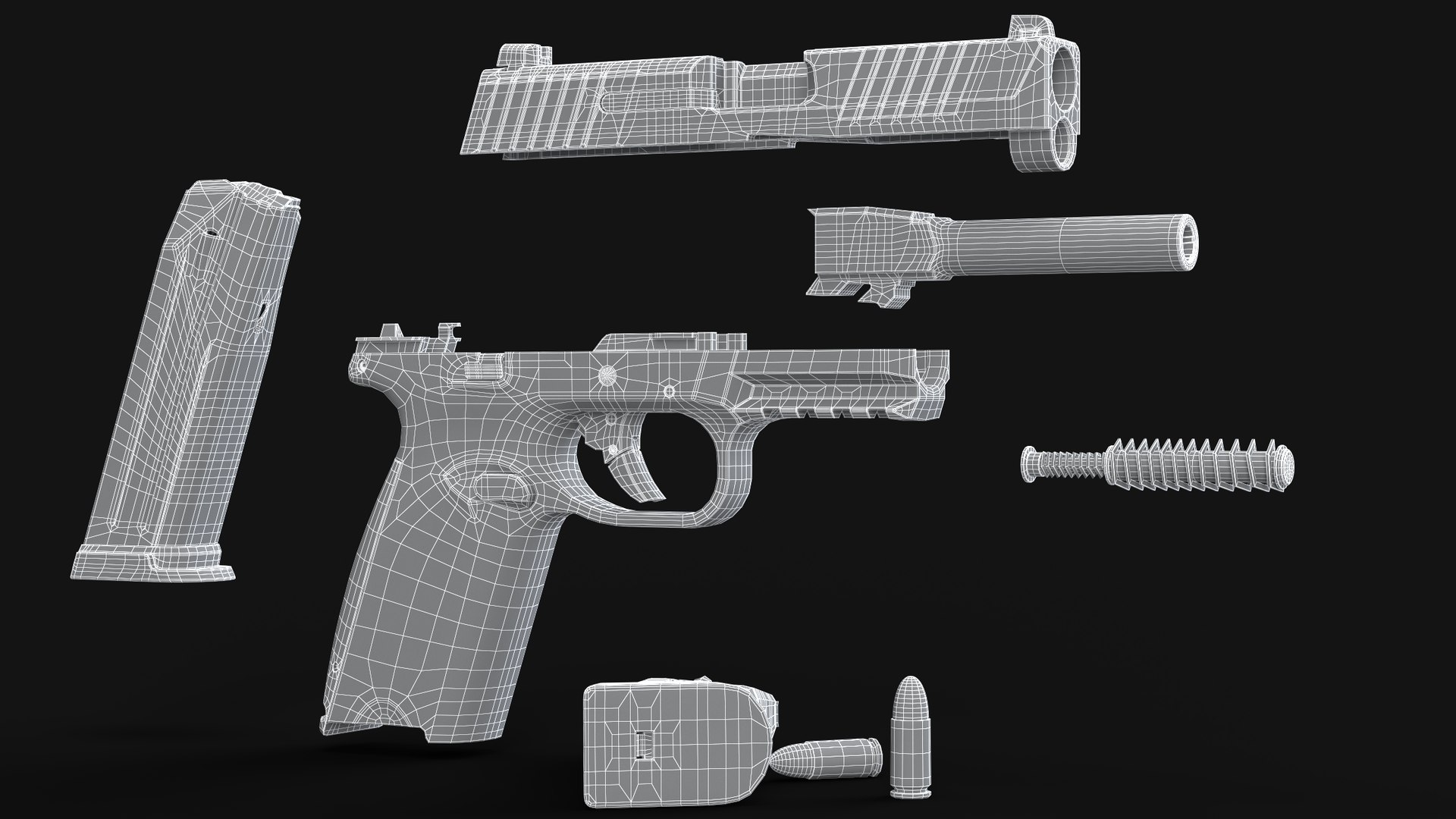 509 fn 3D model - TurboSquid 1683230